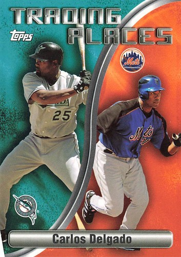 2006 Topps #TP-CD Carlos Delgado Trading Places | eBay