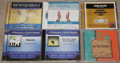 LOT 14 GOSPEL SINGERS ACCOMPANIMENT CDS TRACKS SOUNDTRAKS | eBay
