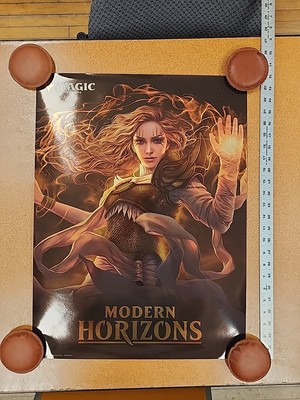 magic the gathering Modern Horizons Promo Poster Mtg 2019 Serra The ...