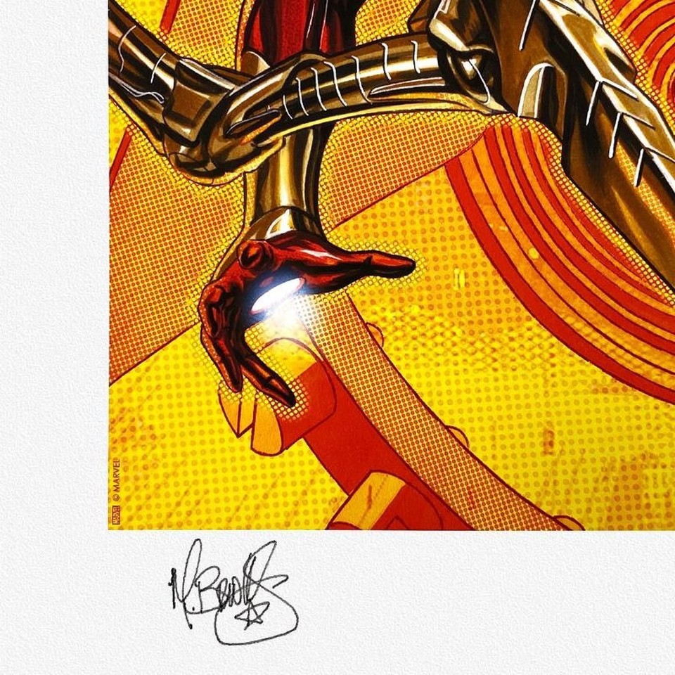 Marvel Comics & Mark Brooks, "Iron Spider" Limited Edition, PP Numbered ...