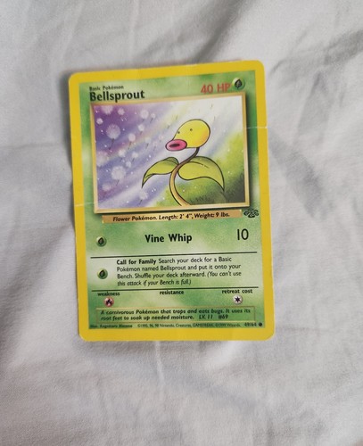 Pokemon TCG bellsprout pokemon card | eBay