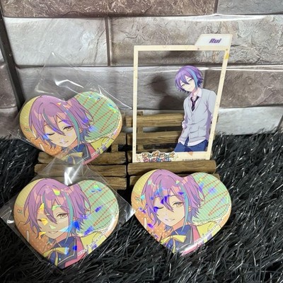 Project Sekai Glitter Big Heart Shaped Can Badge Going Out Photo Gods ...