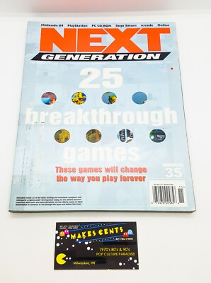 Next Generation Magazine 25 Breakthrough Games November 1997 - PS1 PS2 ...