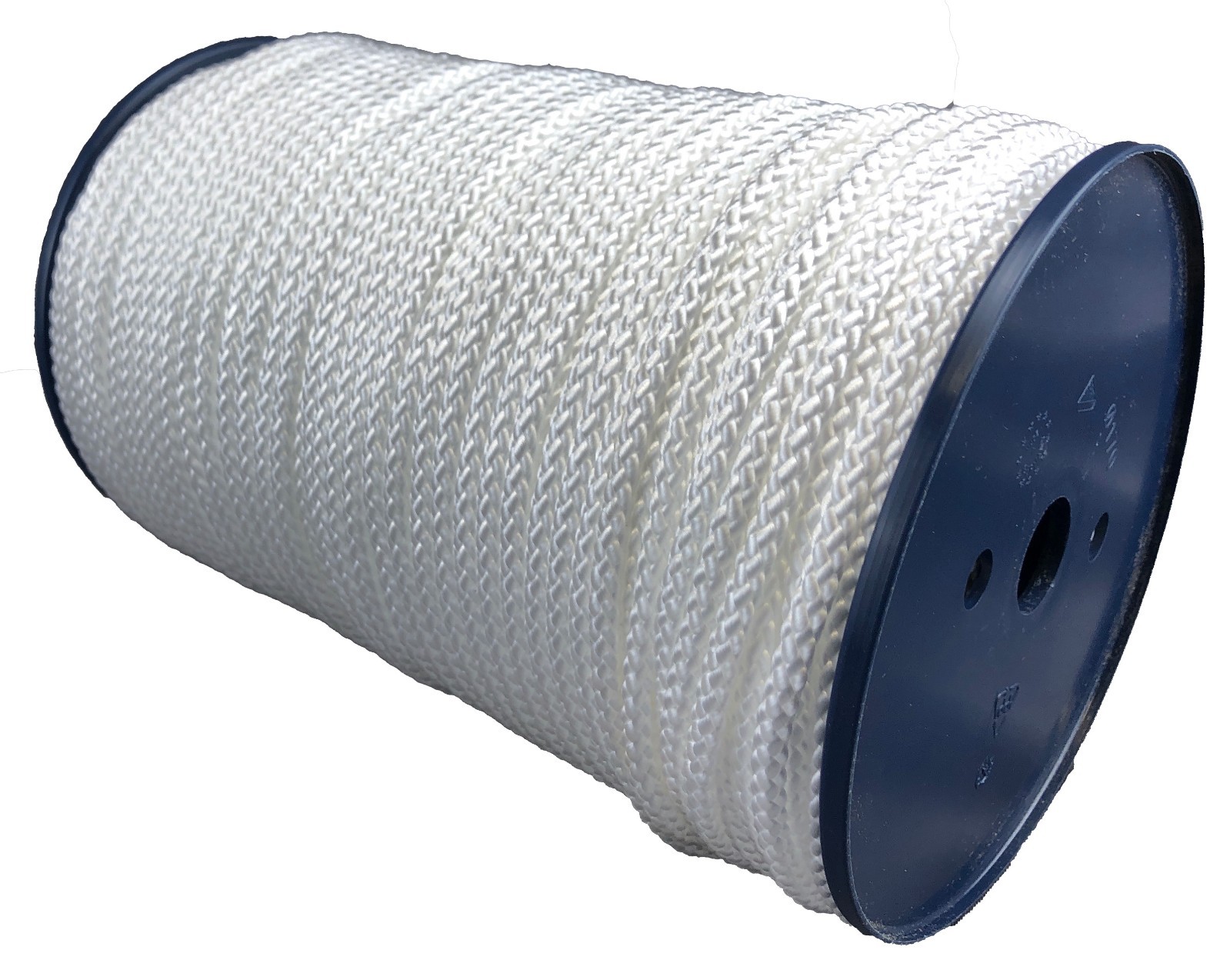 3mm White Polypropylene Braided Poly Rope Cord x 200 Metre Reel Strong ...