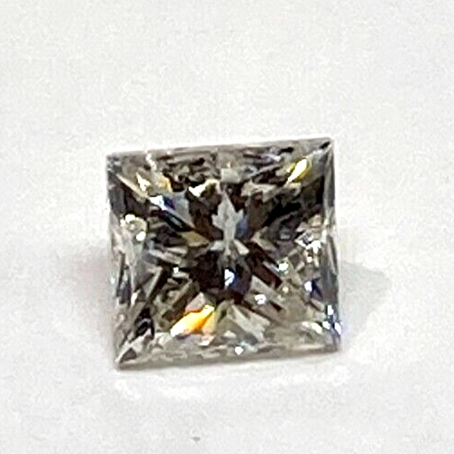G I A Certified .53 Carat Natural Diamond Loose Princess Modified ...