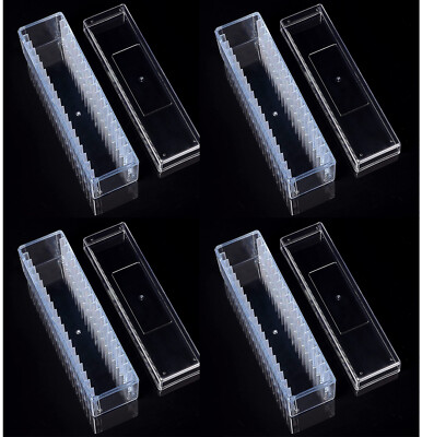 4PC Transparent PC Coin Storage Box 20 Slab Coin Holder for PCGS NGC ...