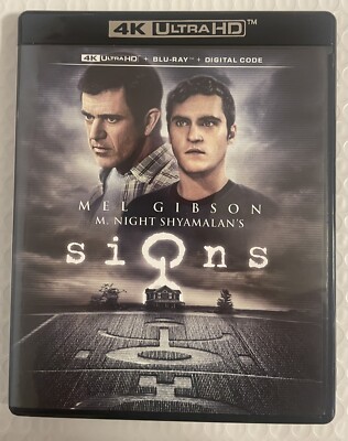 SIGNS (4K UHD + BLU-RAY + DIGITAL*) | eBay