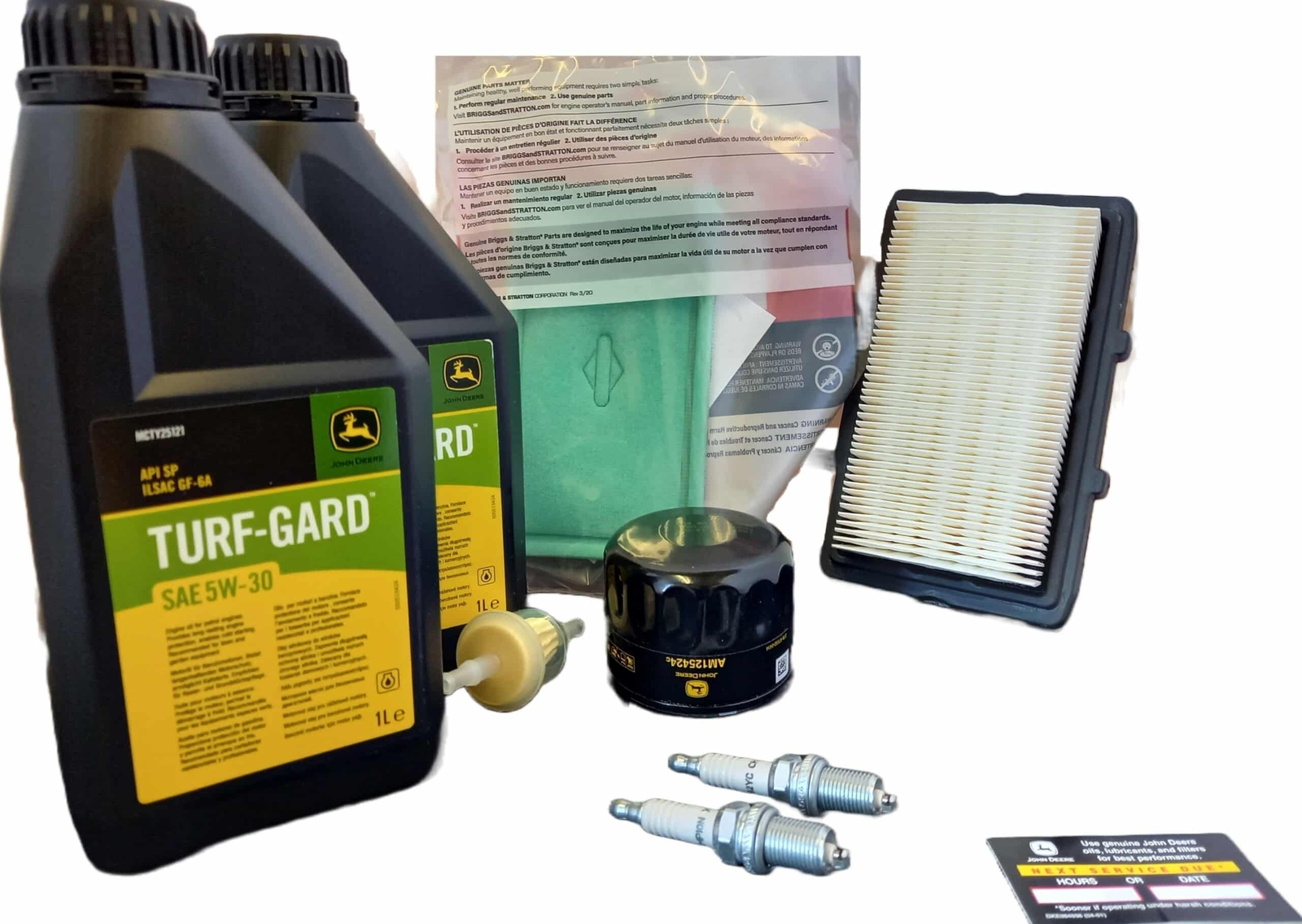 John Deere Genuine Service Kit AUC17079 for 107H X130R X140 X155R X165 ...