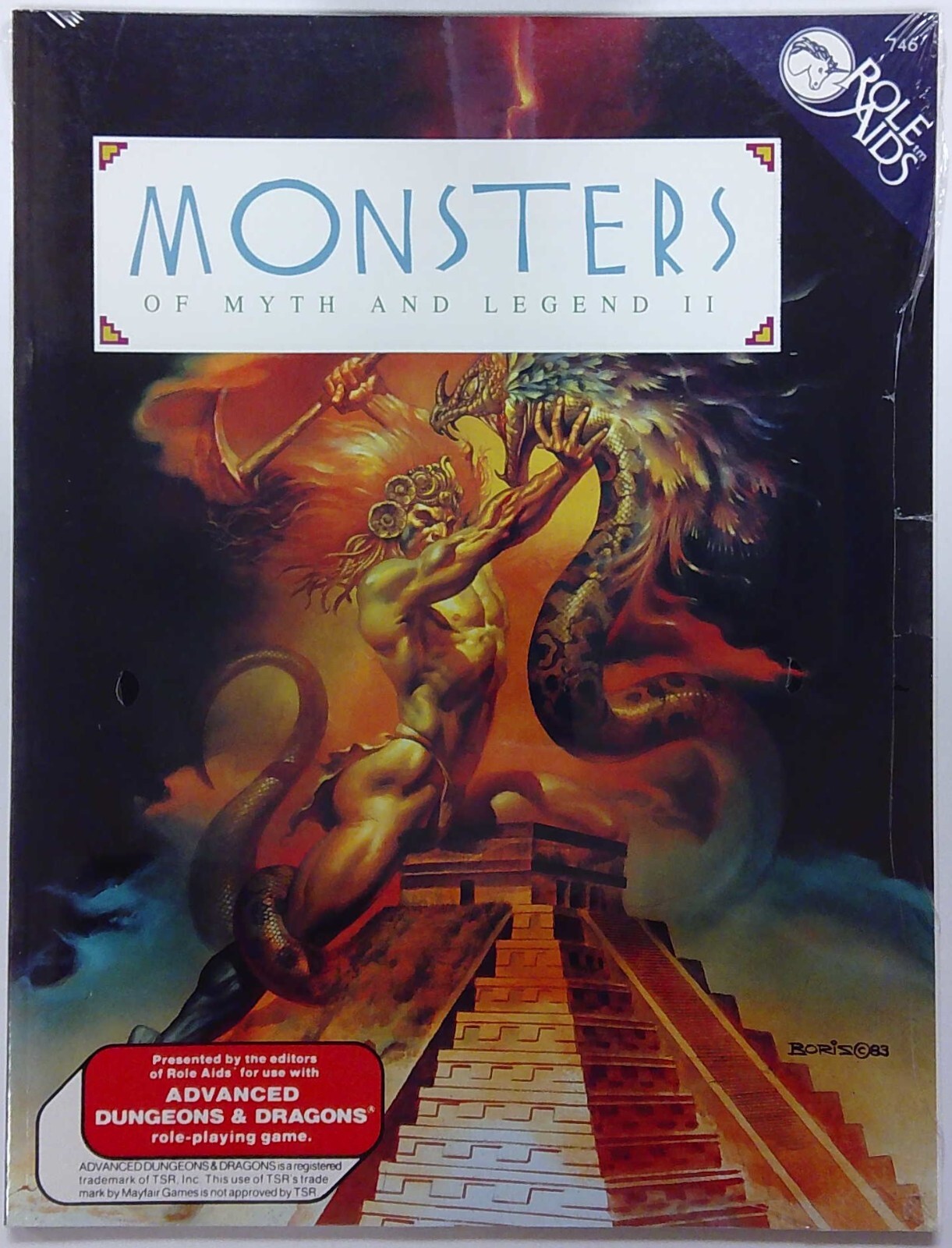 ROLE AIDS: MONSTERS OF MYTH AND LEGEND II MFG746 ***NEW*** | eBay