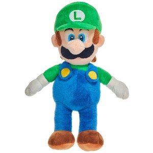 OFFICIAL NINTENDO SUPER MARIO 12" LUIGI PLUSH SOFT TOY TEDDY NEW WITH ...