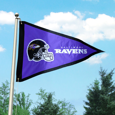 Baltiomre Ravens 3 x 5 Giant Pennant Flag | eBay