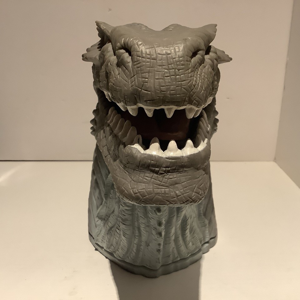 Vintage 1998 Toho Godzilla Head Movie 7” Hand Puppet Voice Box | eBay