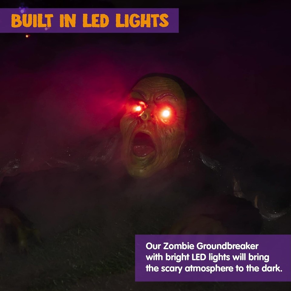 Halloween Decoration Outdoor Zombie Groundbreaker Halloween outside ...