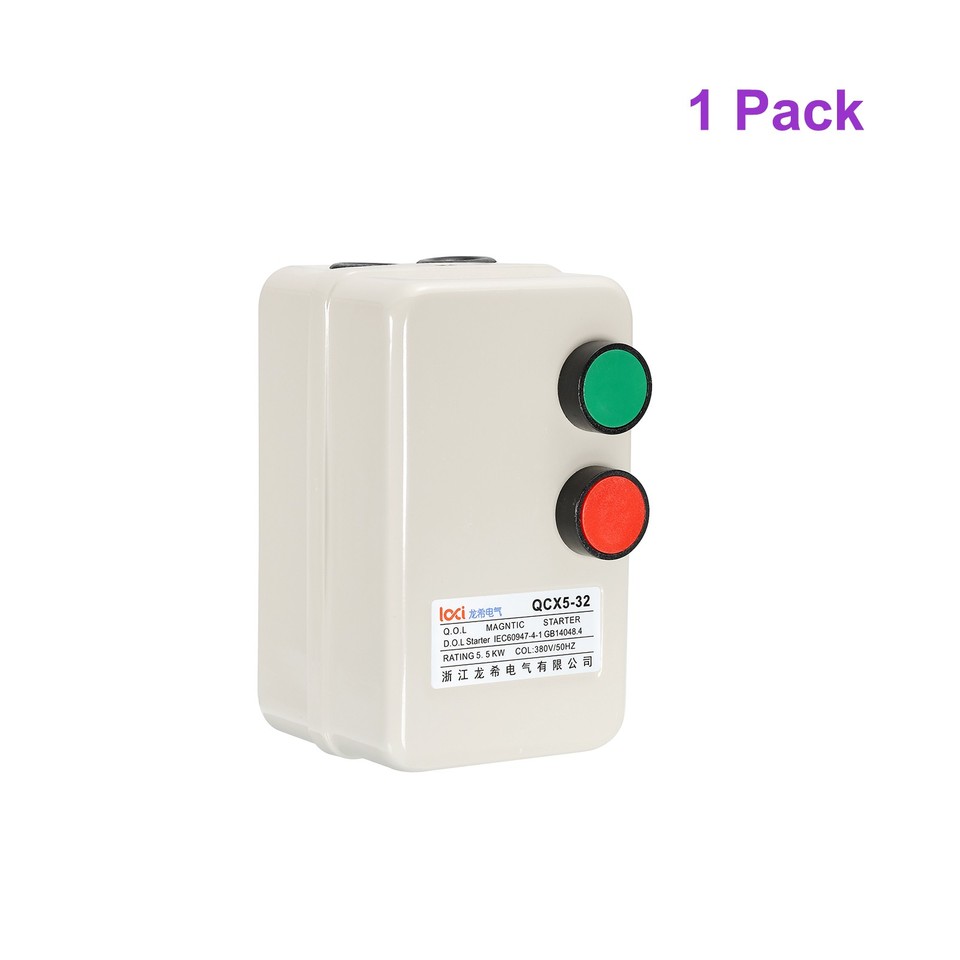 220V 240V 5.5KW Magnetic Electric Motor Starter Control Industrial ...