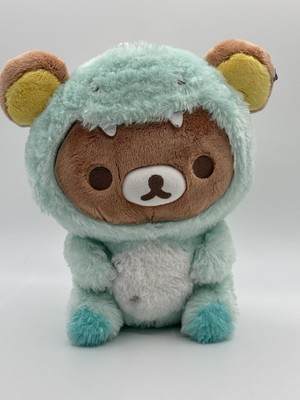 2020 Rilakkuma Blue Dino Outfit Plush - Rilakkuma Dinosaur Theme - San ...