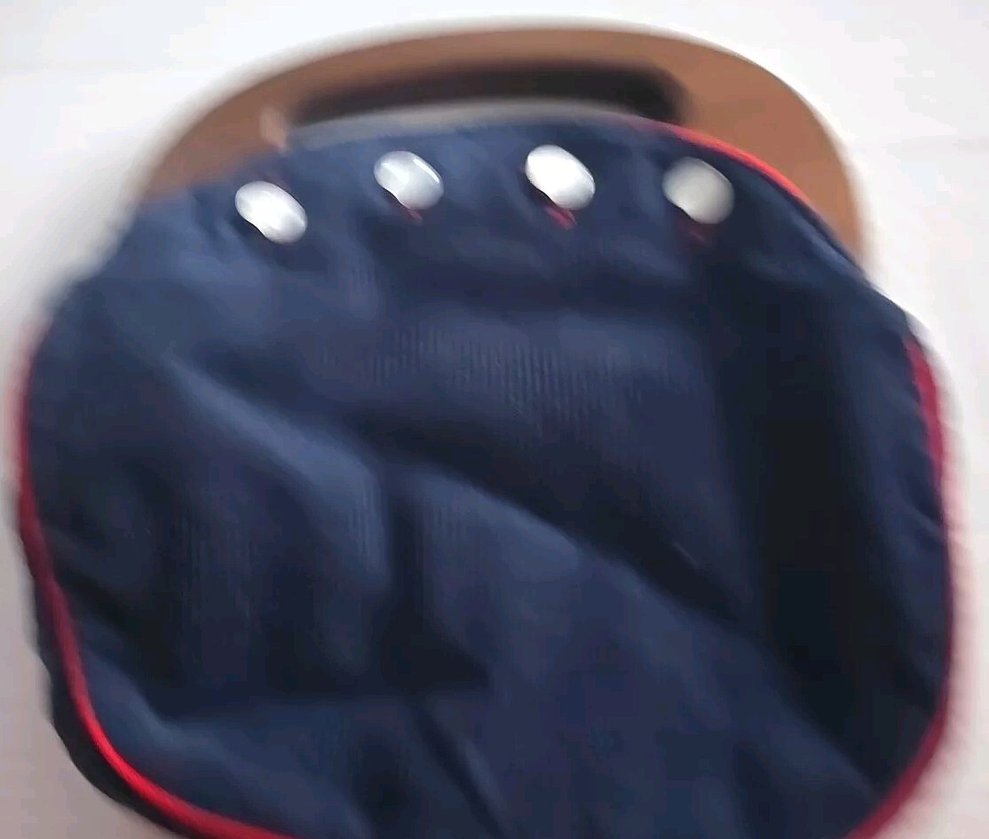 Vintage Granny Style Clam Shell Closure Purse Wooden … - Gem