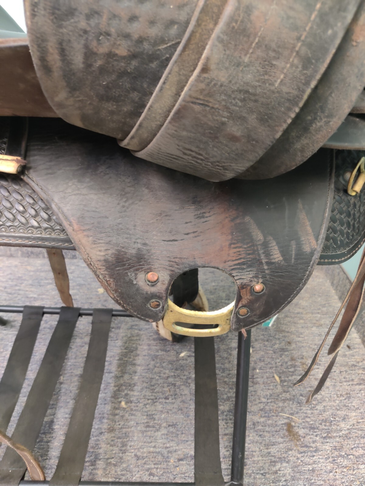 16" Hereford Textan Saddle | eBay