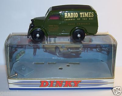 DINKY Matchbox Ford Van 1950 Radio Times Diario DY4BOX | eBay
