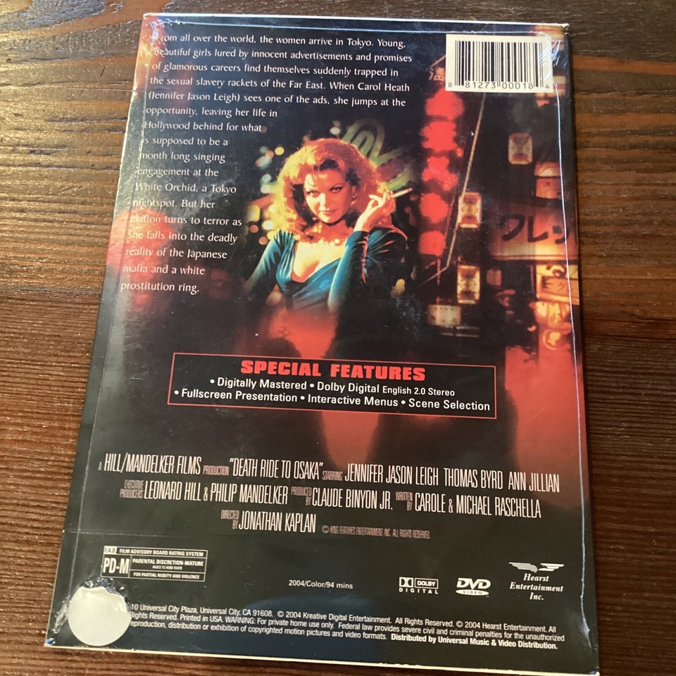 Death Ride To Osaka-sealed 2004 DVD jennifer jason leigh 881273000184| eBay