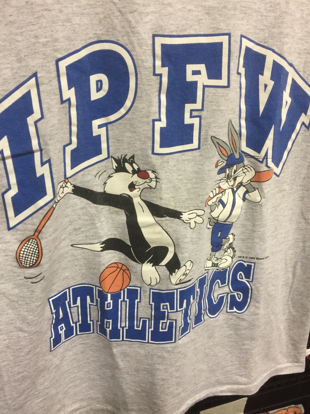 IPFW Athletics Vintage Bugs Bunny Looney Tunes 1993 J… - Gem