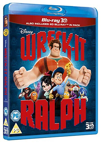 Wreck It Ralph 3D [Blu-ray] [Region Free] - DVD - New 8717418392833 | eBay