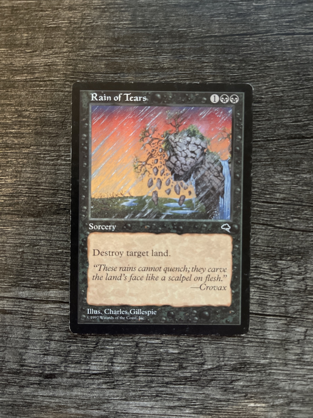 MTG Rain of Tears Tempest Regular Uncommon for sale online | eBay