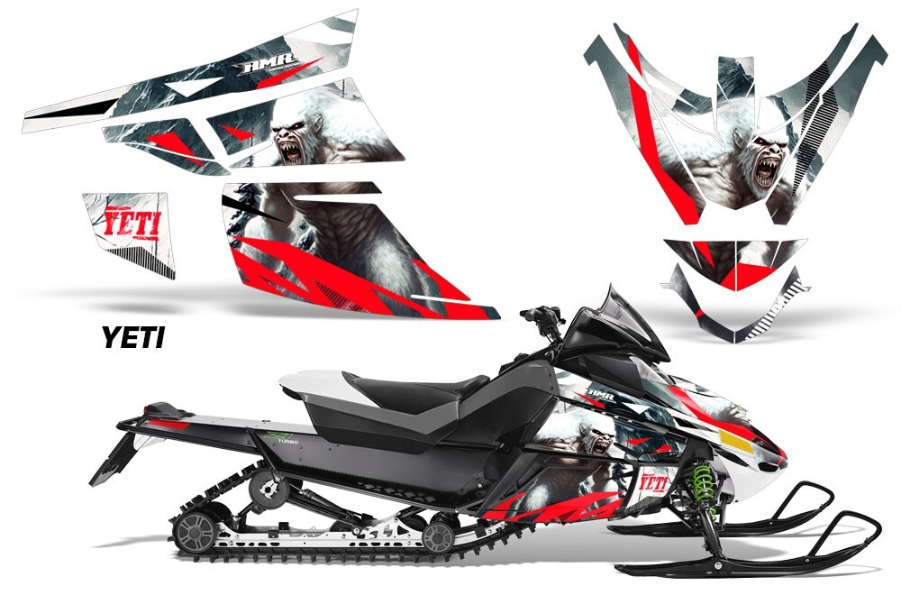 Sled Graphic Stickers Decals For Arctic Cat Z1 Turbo 2006-2012 YETI R ...