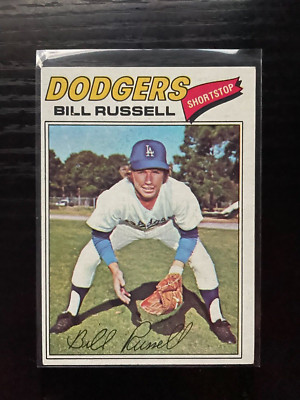 1977 Topps #322 Bill Russell Los Angeles Dodgers Card Shortstop | eBay