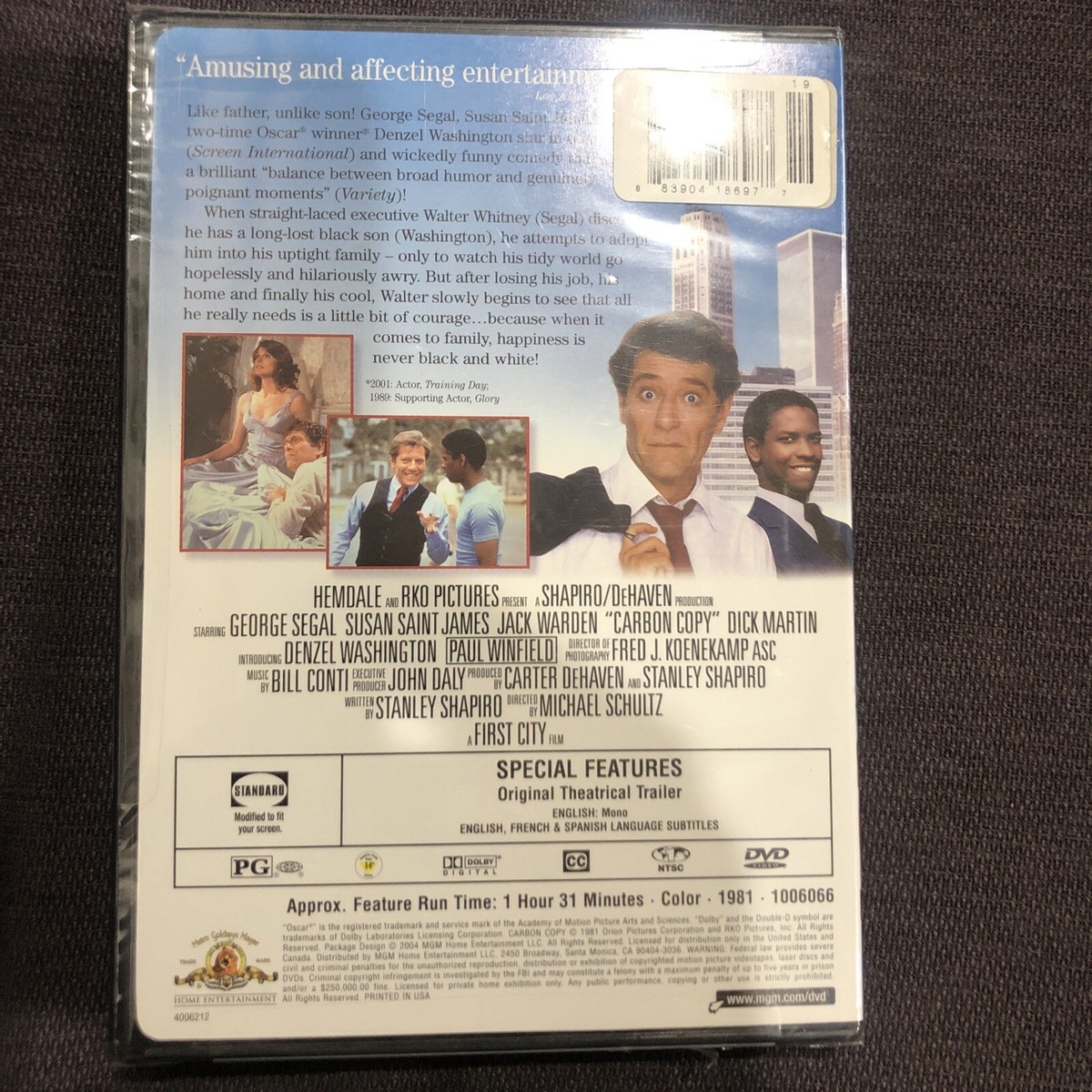 Denzel Washington Copia Carbone