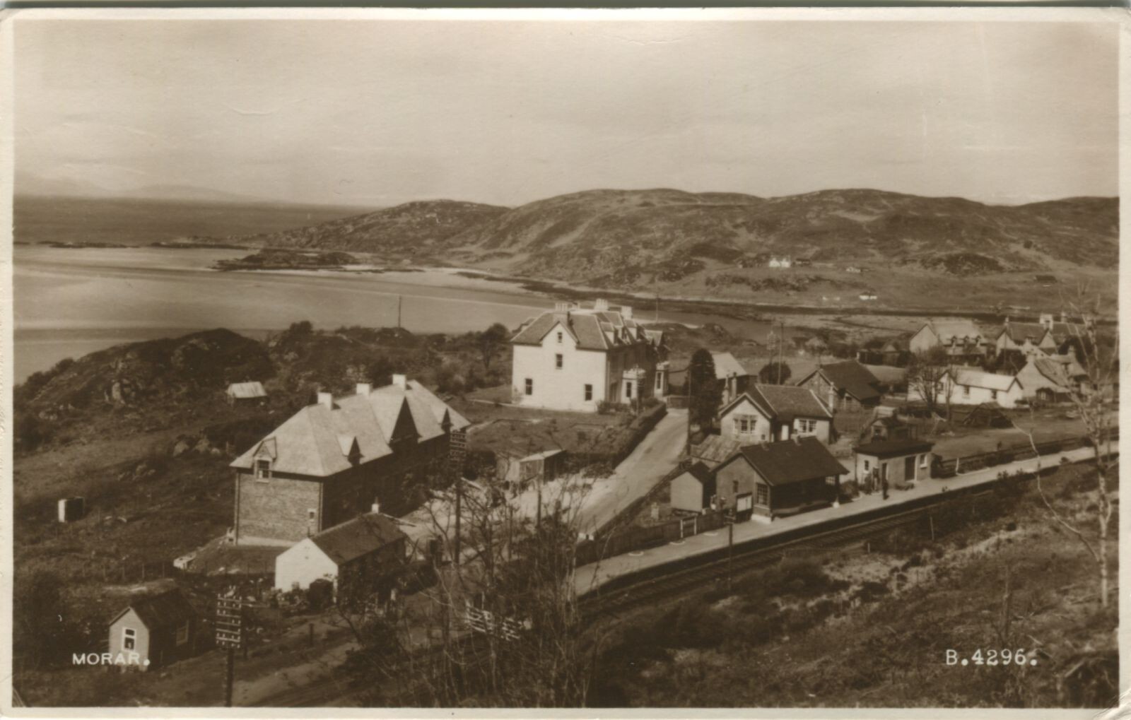 MORAR RAILWAY STATION - Inverness-shire Postcard | eBay
