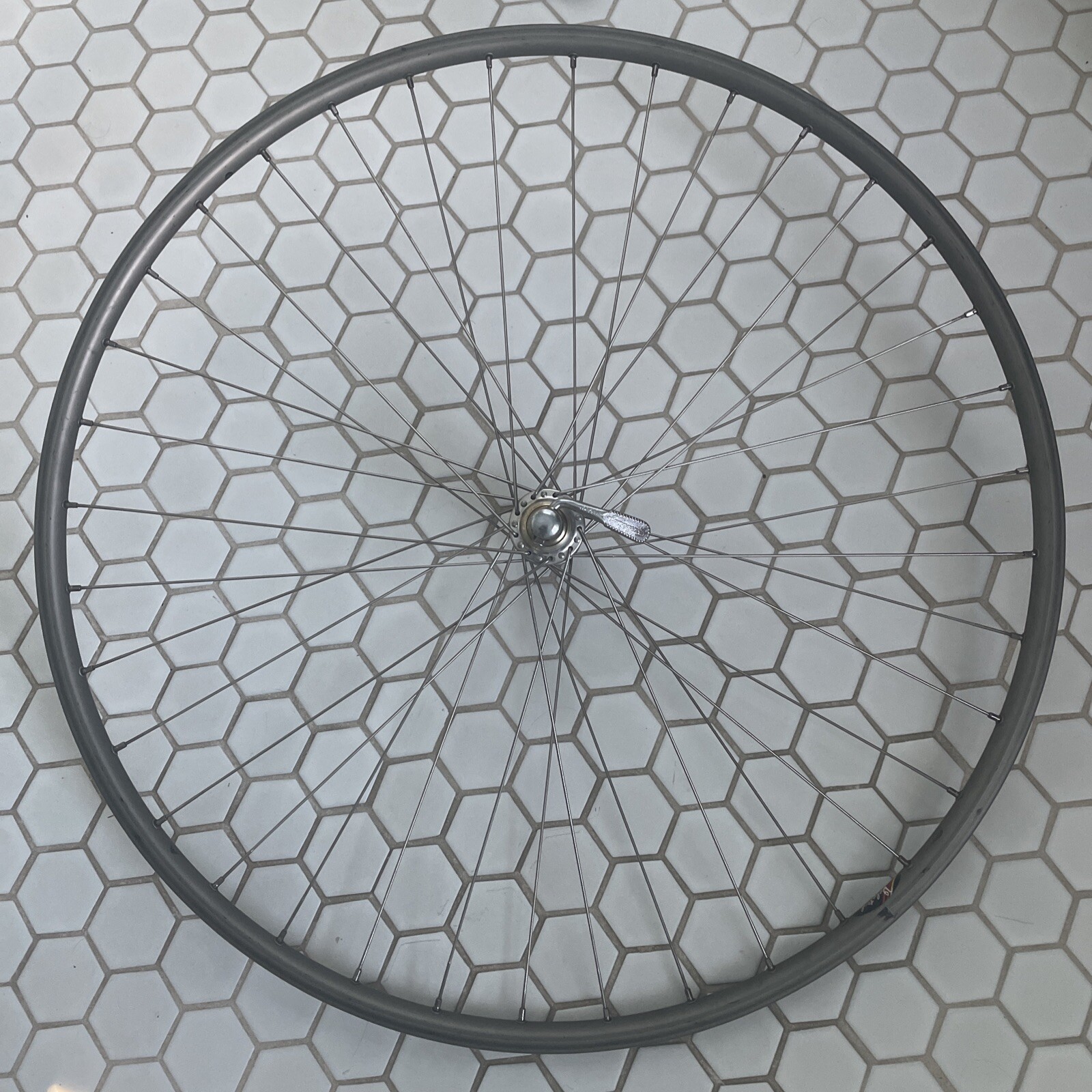 VTG. 700c Front Wheel VELOTECH by MAVIC Rim • 36º • CAMPAGNOLO Record ...