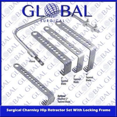 Surgical Charnley Hip Retractor Set With Locking Frame | eBay