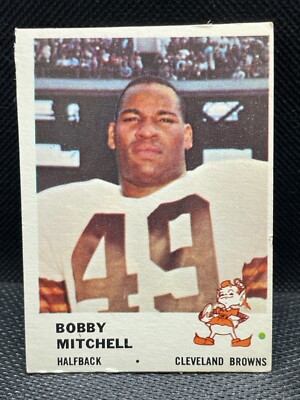 Bobby Mitchell - 1961 Fleer #12 - Vintage Original - Cleveland Browns ...