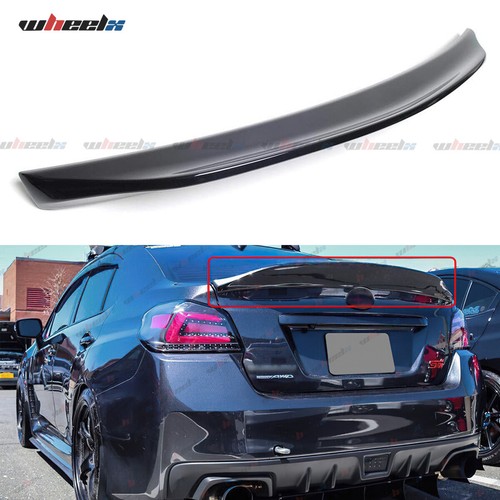 FOR 15-21 SUBARU WRX STI SEDAN HIGHKICK DUCKBILL TRUNK SPOILER WING ...