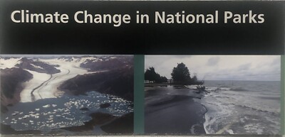 Climate Change In National Park NP Brochure Map NPS Guide 2025 | eBay