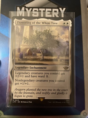 FLOWERING OF THE WHITE TREE mtg NM-M Lord of The Rings Rare X2 | eBay