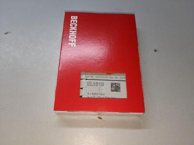 Beckhoff EL1819 16-Kanal-Digital-Eingangsklemme 24 V DC | eBay.de