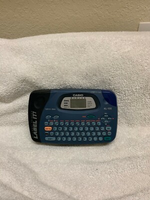 CASIO Model KL-100 Label It! EZ Label Maker Printer | eBay