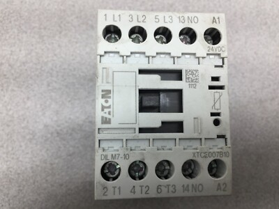 USED EATON CONTACTOR 110/120 V COIL DILM7-10 XTCE007B10 | eBay