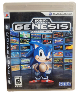 Sonic's Ultimate Genesis Collection (PlayStation 3 PS3) Complete CIB ...