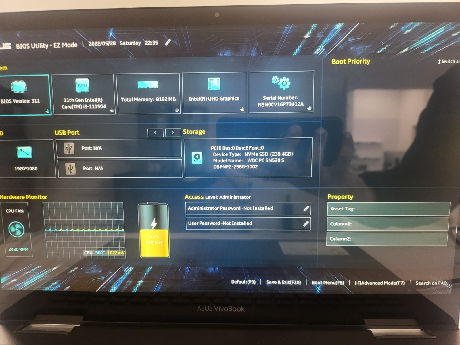 ASUS VIVOBOOK FLIP 14 TP470E core i3-1115G4 8GB RAM 256GB SSD Win 11 | eBay
