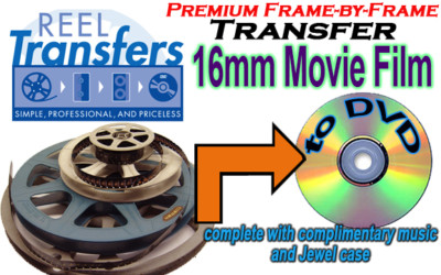 We convert your 16mm Movie film to DVD (Frame-by-frame method)- Price ...