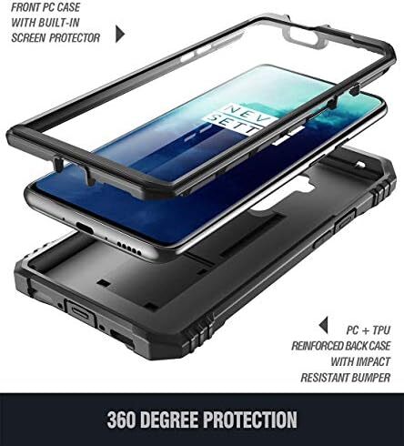 Revolution Case for OnePlus 7, [20FT Mil-Grade Drop Tested], Full-Body ...