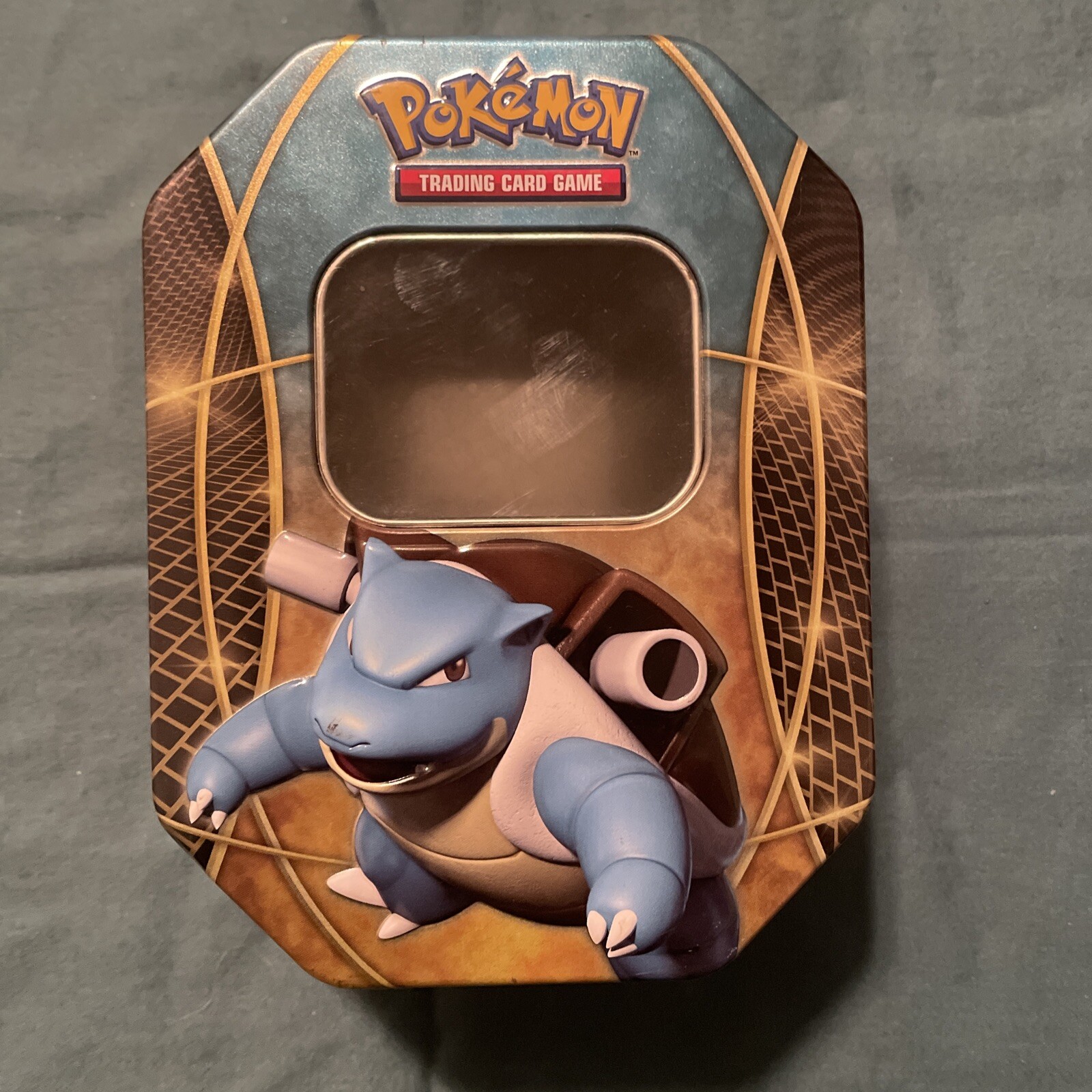 Pokemon Tcg Ex Power Trio Blastoise Tin 2014 (EMPTY) | eBay