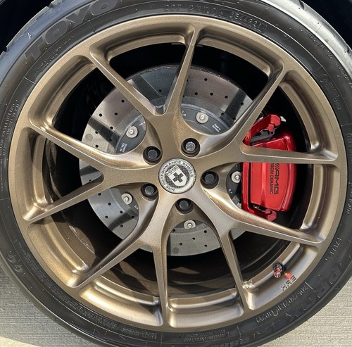 Mercedes AMG GTR GT GTC C63 GLC63 E63 GT63 Carbon Ceramic Rotors Front ...