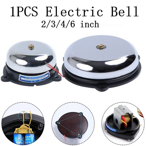 Electric Bell Electrical Equipment & Supplies Metal Base Plate AC 220V ...