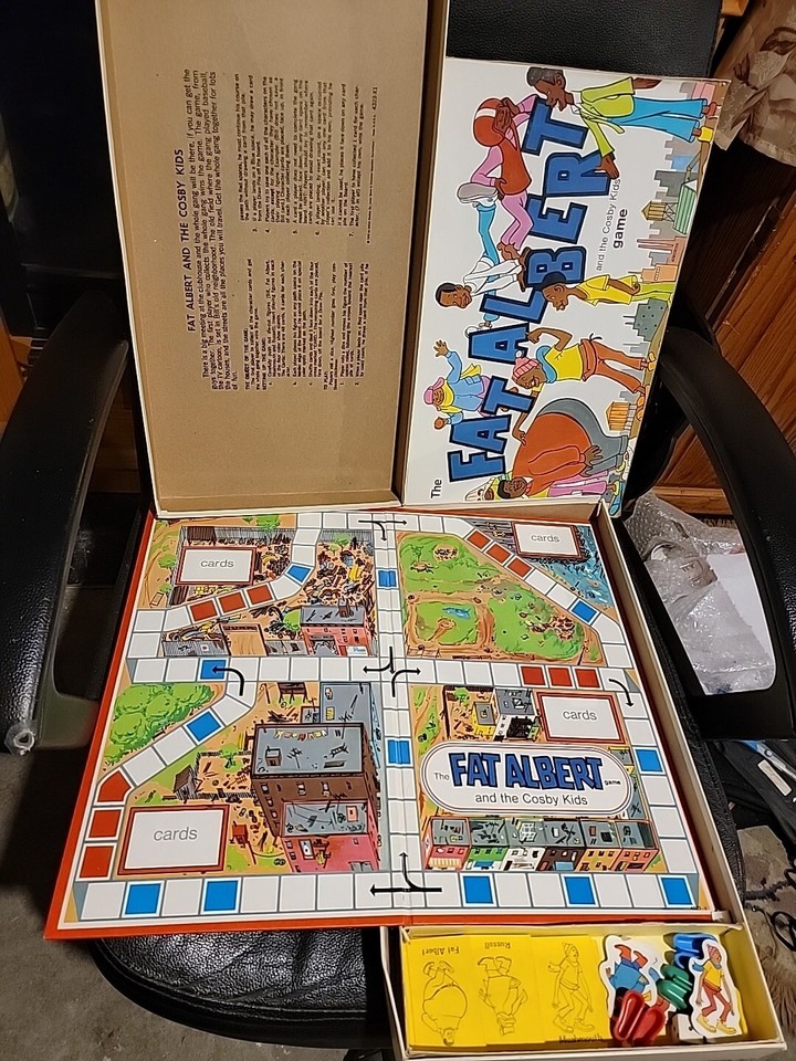 Milton Bradley 1973- Fat Albert and The Cosby Kids Board Game -BILL ...