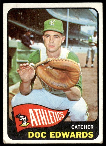 1965 TOPPS DOC EDWARDS 239 VG BASEBALL KANSAS CITY ATHLETICS | eBay