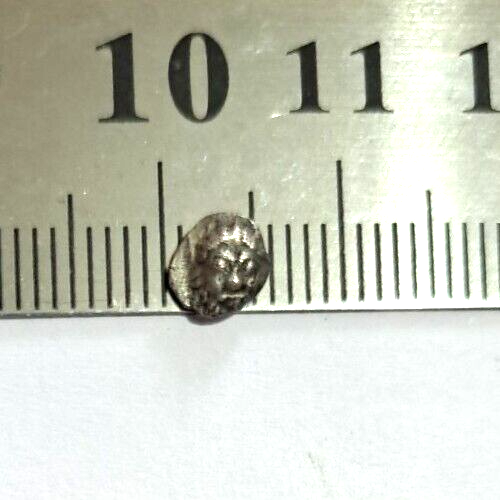 Greek Lesbos, Methymna Satyr Silenus 500 - 460 BCE Silver Coin 11mm | eBay