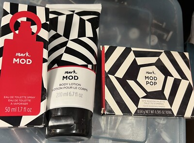 Avon Mark MOD eau de toilette Perfume Spray 1.7oz & Lotion 6.7oz ...
